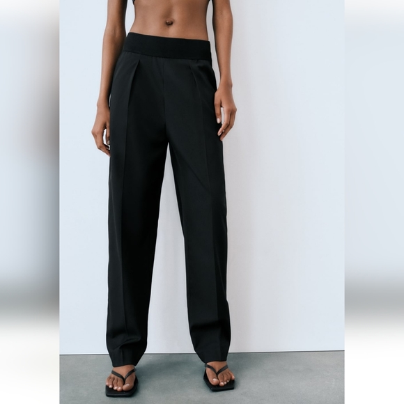 Zara | Pants & Jumpsuits | Zara Pleated Pants | Poshmark